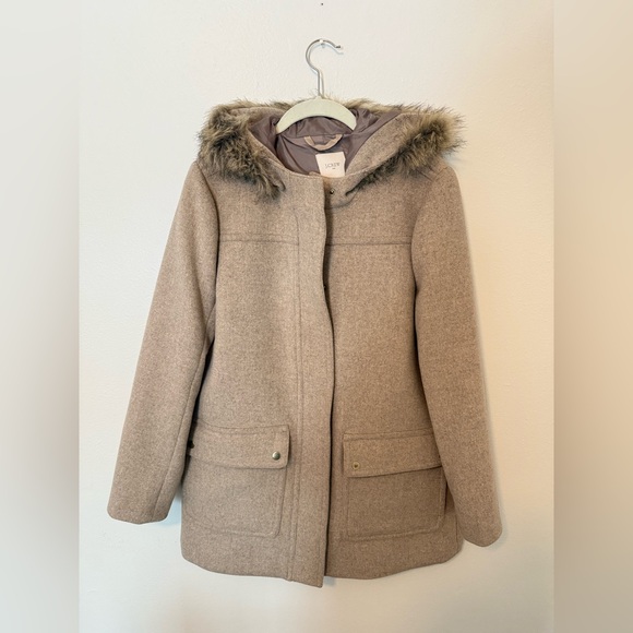 J. Crew Factory | Jackets & Coats | Jcrew Factory Wool Parka | Poshmark